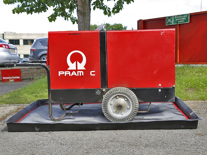 SpillTector Generator Drip Trays from First Mats - Fencing and ...